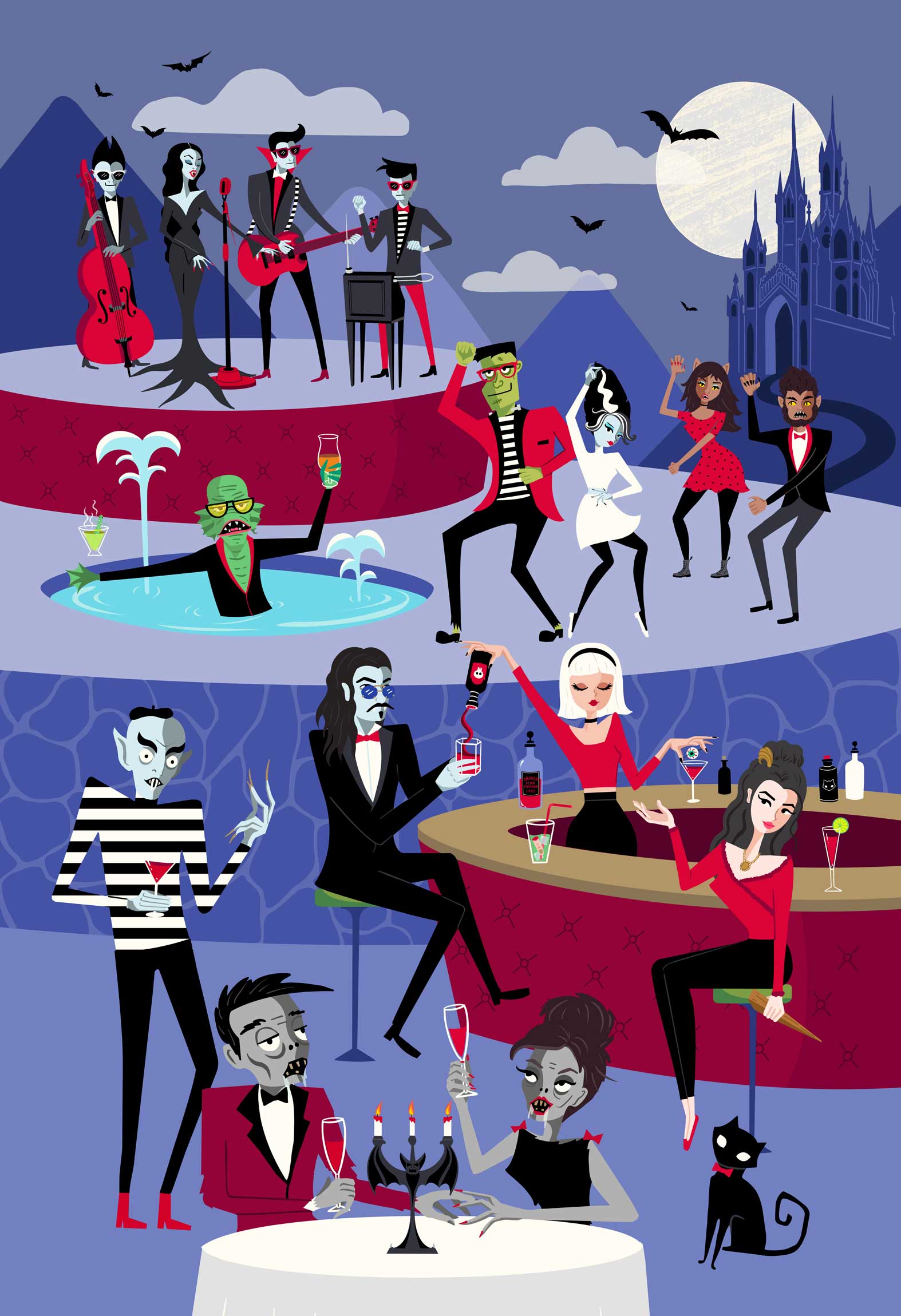 Ghouls Night Out – Spooky Cat Press