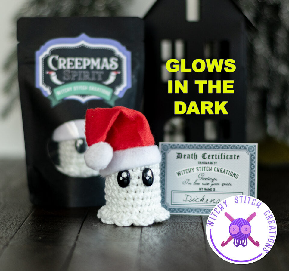 Creepmas Spirit Crochet Ghost – Spooky Cat Press