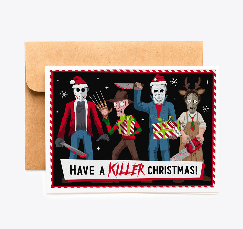 Killer Christmas Card – Spooky Cat Press